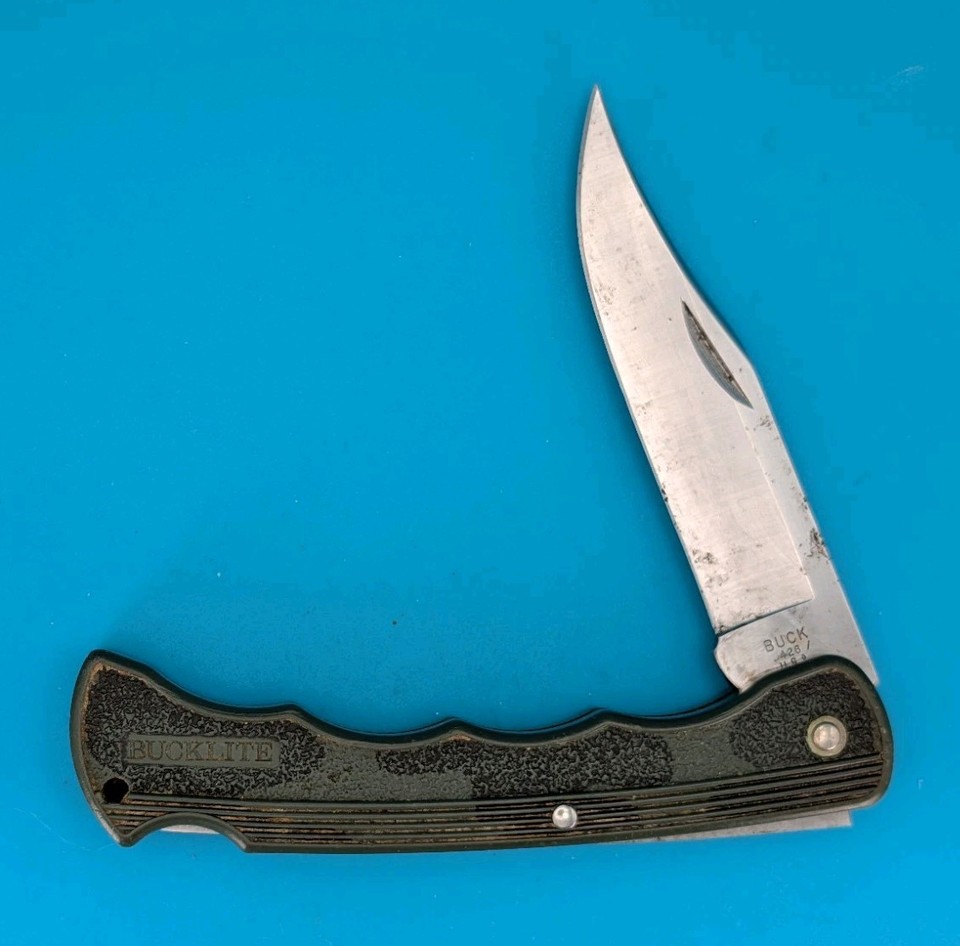 1993 Buck USA 426 Camo Bucklite Lock Back Pocket Knife! With Camo ...