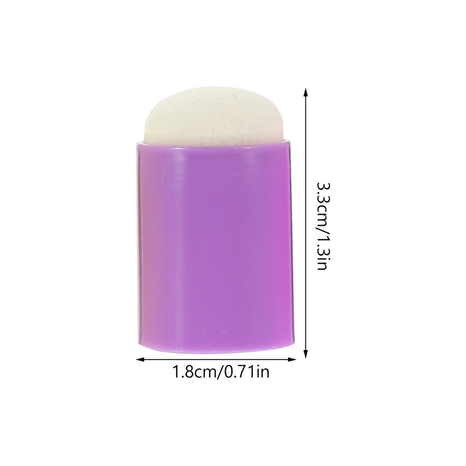 25 Pcs Finger Drawing Sponge Set Face Paint Daubers Reusable Kids ...