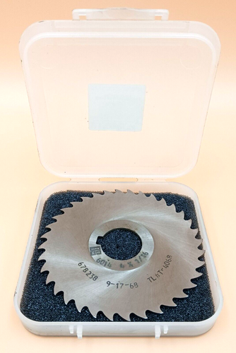ROBBJACK C40-0625-32-72 4" Diameter 1" Arbor 72 Teeth Solid Carbide Saw ...