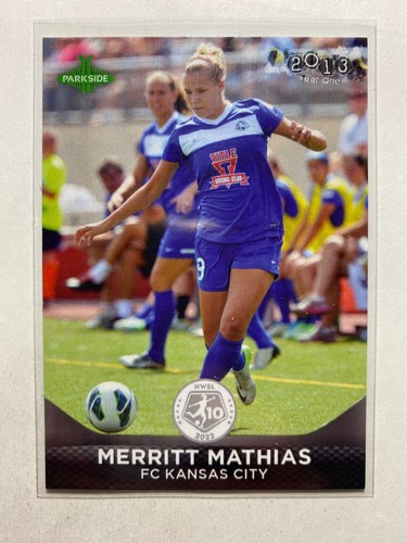 Merritt Mathias 2022 FC Kansas City #YO9 Year One Parkside NWSL Card | eBay