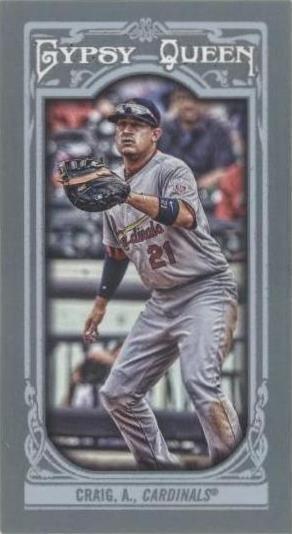 2013 Topps Gypsy Queen - Allen Craig #105 Mini Fielding for sale online ...