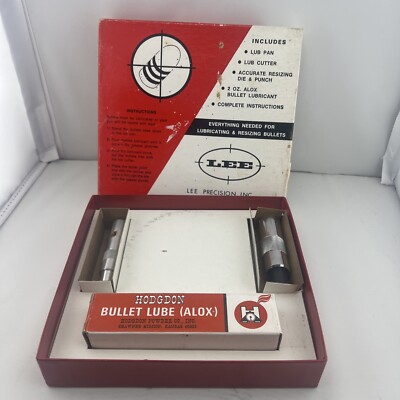 Lee Reloading 358 Bullet Lubricating & Resizing Kit Pre-owned Vintage ...
