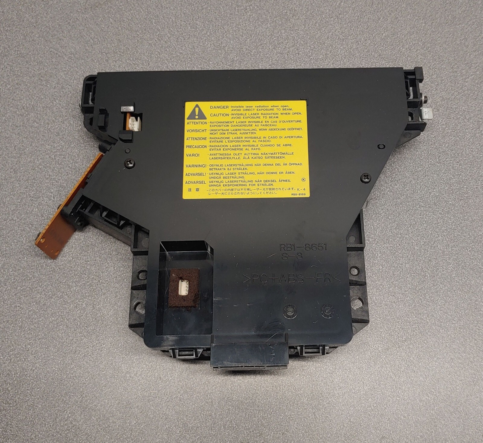 HP LaserJet 4000n 4000TN 4050 4050N Laser Scanner Assembly RB1-8651 RB1 ...