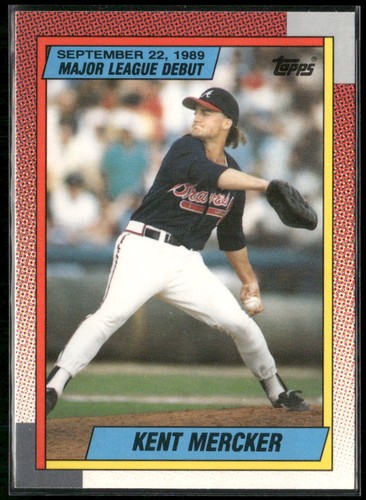 1990 Topps Major League Debut 1989 #81 Kent Mercker | eBay