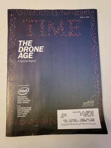 2018 June 11, TIME Magazine, The Drone Age, (CP384) | eBay