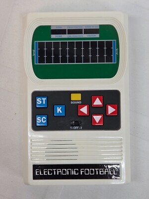 Vintage Mattel Classic Football Handheld Electronic Game Tested And ...