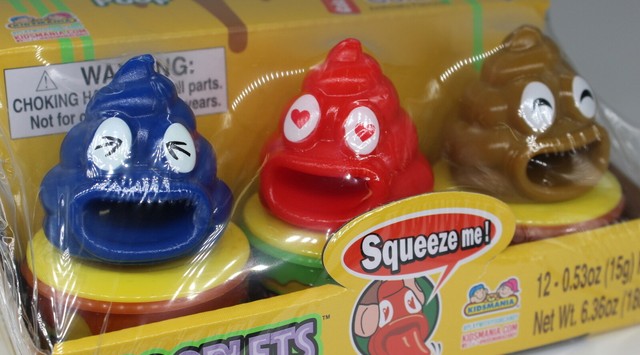 Pooplets Poop-shaped Candy by Kidsmania Cola 12 Count for sale online ...