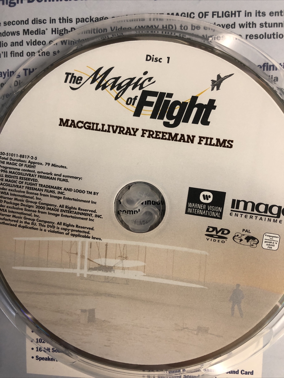 THE MAGIC OF FLIGHT DVD IMAX Region 2/5 | eBay