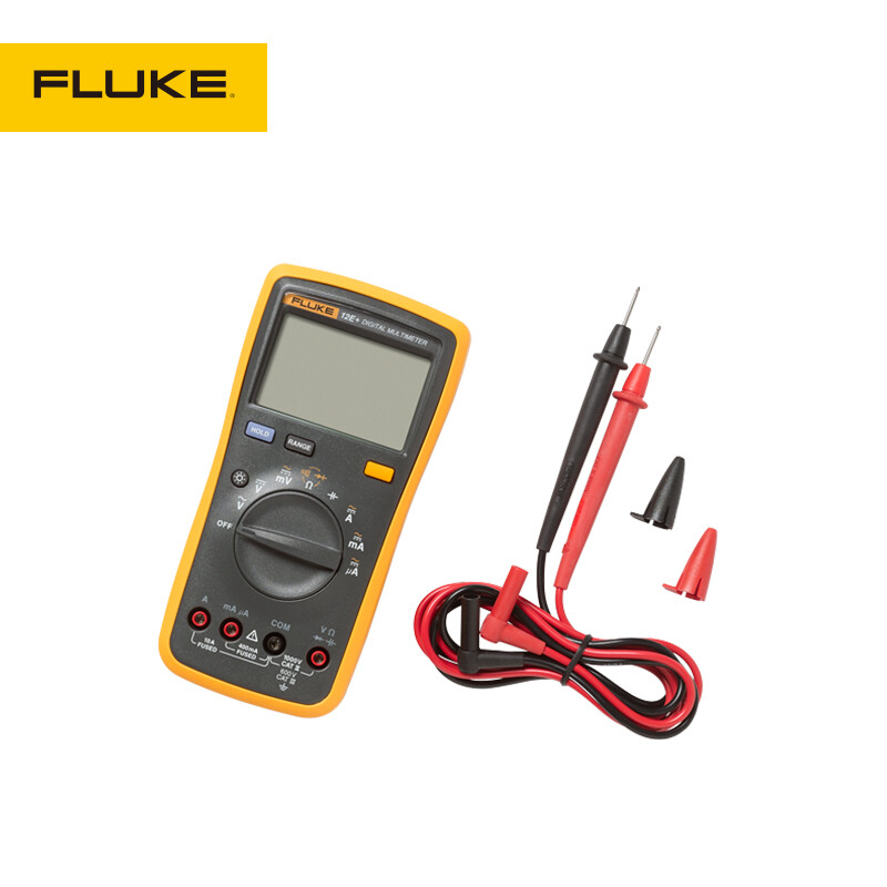 Fluke 12E+ Digital Multimeter AC DC Diode RC Voltage Current Ohm ...