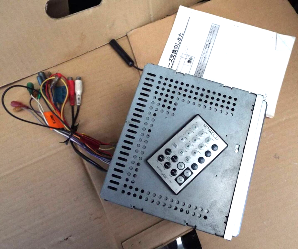 Junk Not Working KENWOOD DPX-4000 Car Audio 2DIN CD Cassette 13PIN-BUS ...