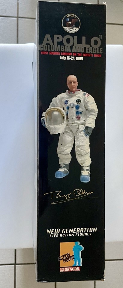 Vintage Dragon #73068 NASA Apollo 11 Buzz Aldrin Astronaut Figure 2002 ...