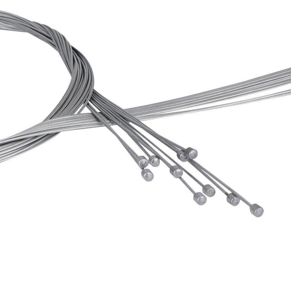 10pcs Bike Shift Shifter Derailleur Gear Stainless Steel Rear Inner ...