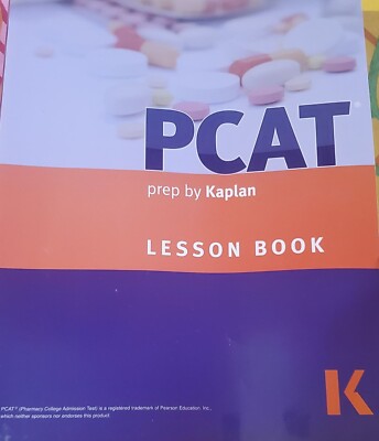 PCAT Prep by Kaplan Review, Lesson, and Flashcards 2018-2019 | eBay