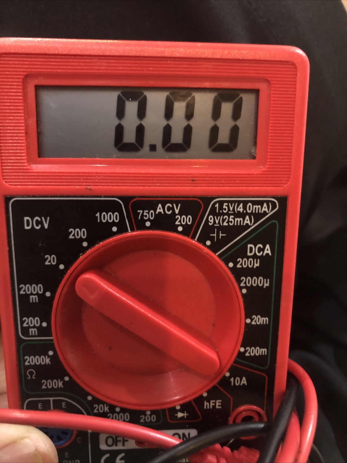 Cen Tech Model 98025 Digital Multimeter | eBay