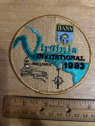 1983 Bass Virginia Invitational Patch | eBay