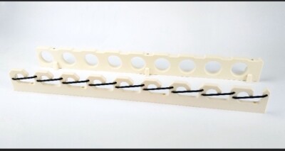 9 Fishing Rod Holder Vertical Console Boat Wall Rack Bungee | eBay