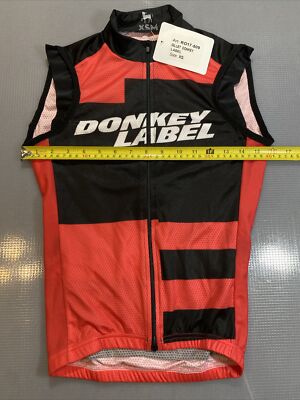 Donkey Label Men’s Sleeveless Cycling Jersey Vest XSmall XS (9075-9) | eBay