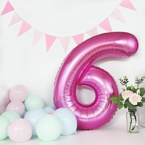40'' 32" Birthday Party Wedding Giant Balloon letter Foil Number Air ...