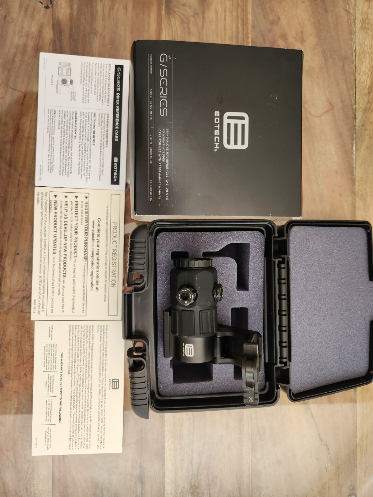 EOTech G45 5x Magnifier w/ Unity FAST FTC Omni-Mount (New Condition) | eBay