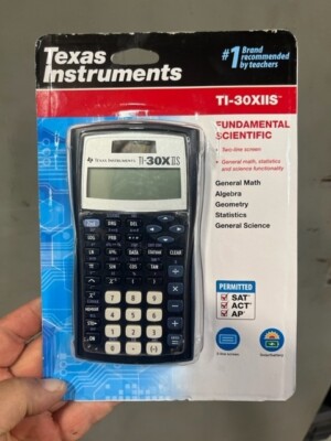 SOLAR POWER ..NEW...Texas Instruments TI-30XIIS Scientific Calculator ...