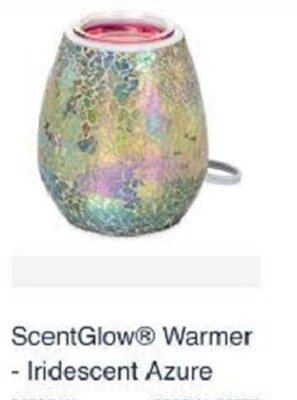 Partylite IRIDESCENT AZURE WARMER NIB | eBay