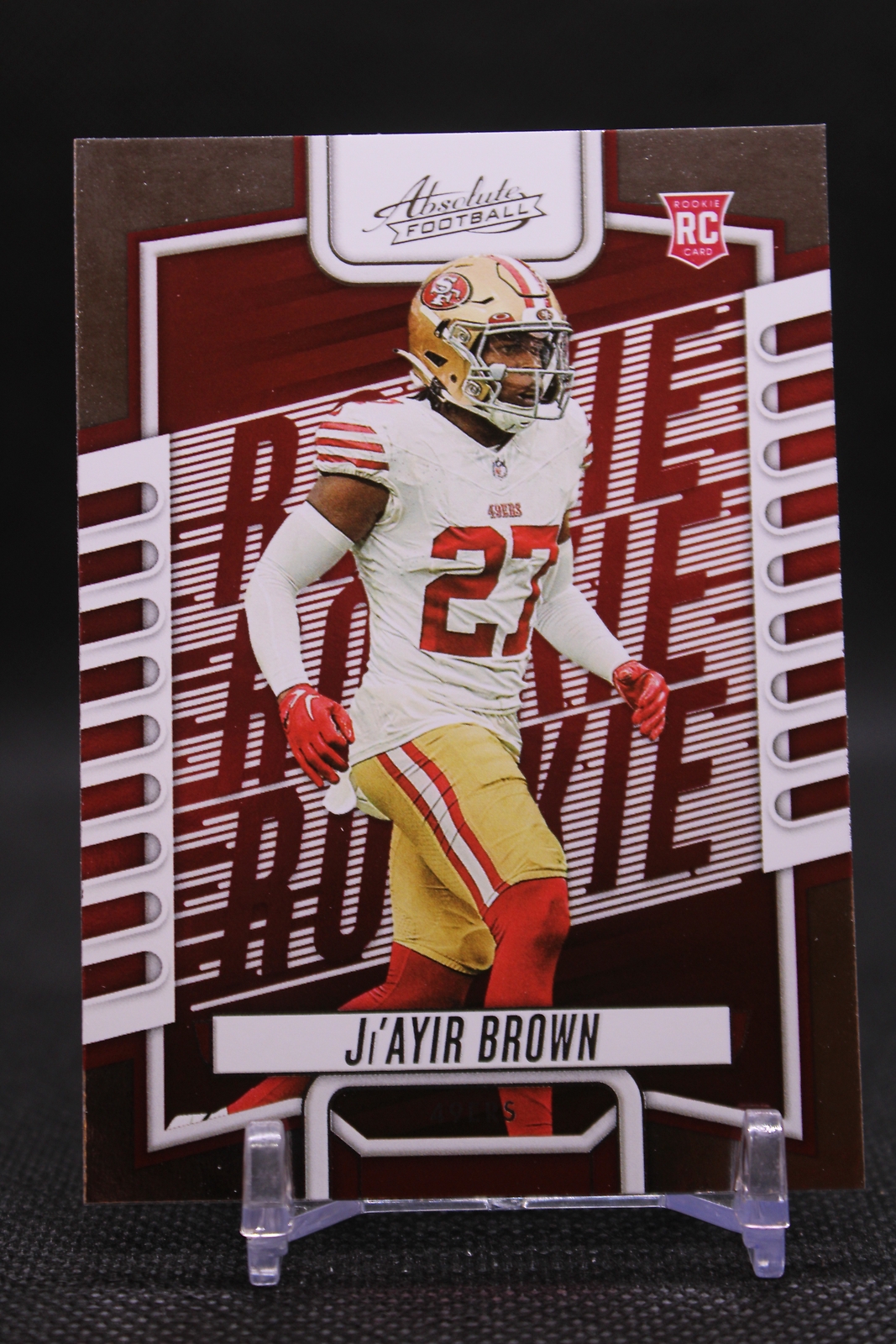 Ji'Ayir Brown #185 2023 Panini Absolute Retail San Francisco 49ersRC ...