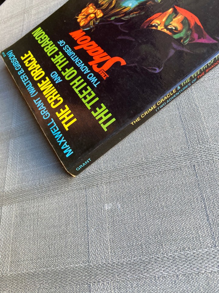 The Shadow: Crime Oracle and Teeth of Dragon Vo 1975 IN Good Condition ...