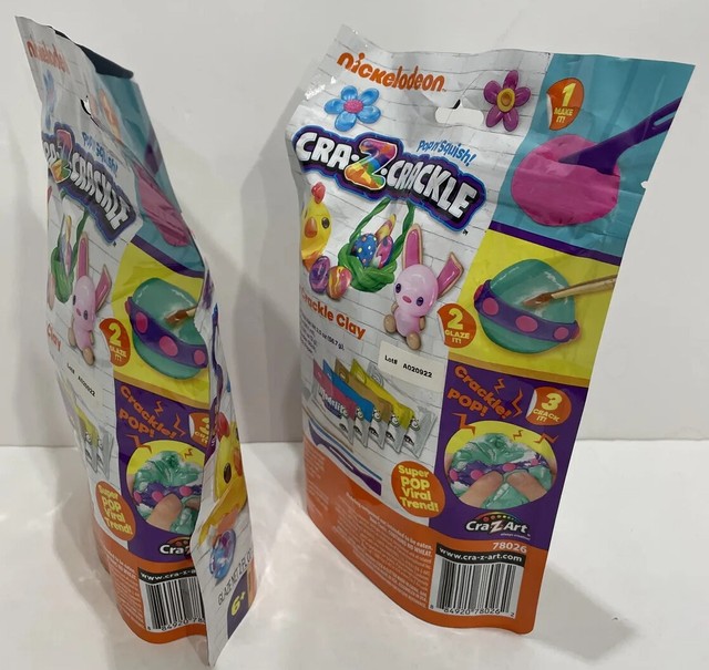 Cra-Z-Art Nickelodeon Cra-Z-Crackle Easter Crackle Clay for sale online ...