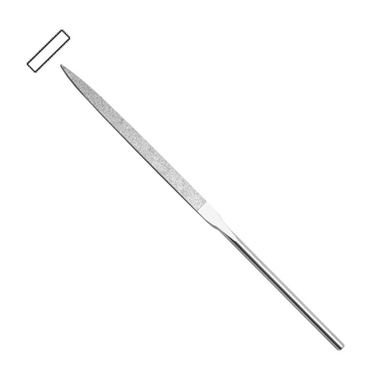 Grobet Flat/Warding Diamond Coated Needle File - Fine, USA | eBay