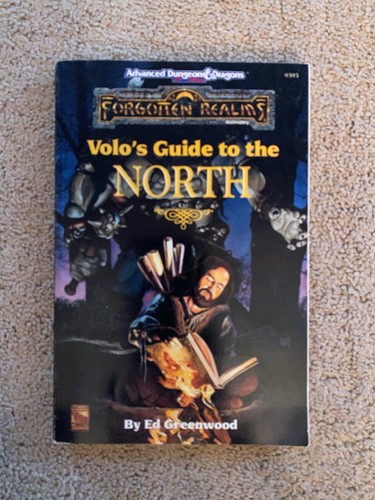 *Vtg Advanced Dungeons & Dragons 2nd Ed Forgotten Realms Volos Guide ...