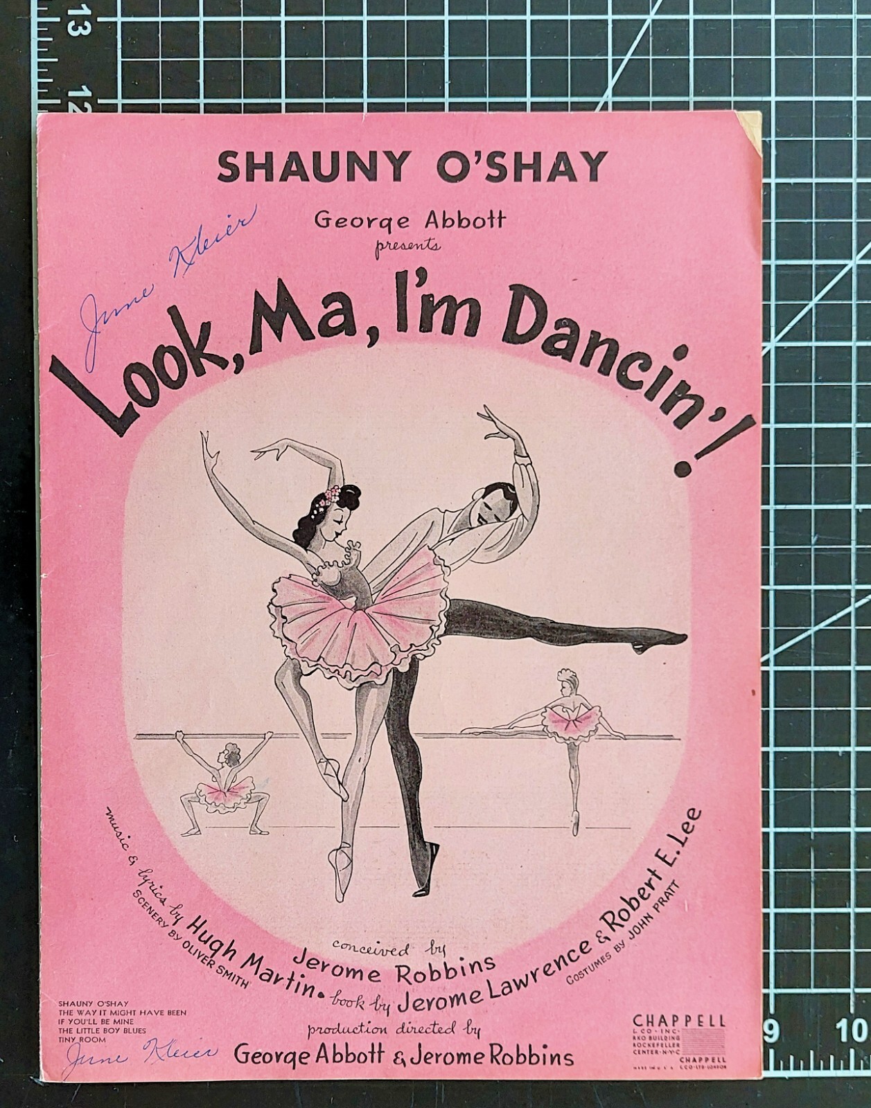 Shauny O'Shay (Look, Ma, I'm Dancin!) 1947 sheet music FREE SHIPPING | eBay