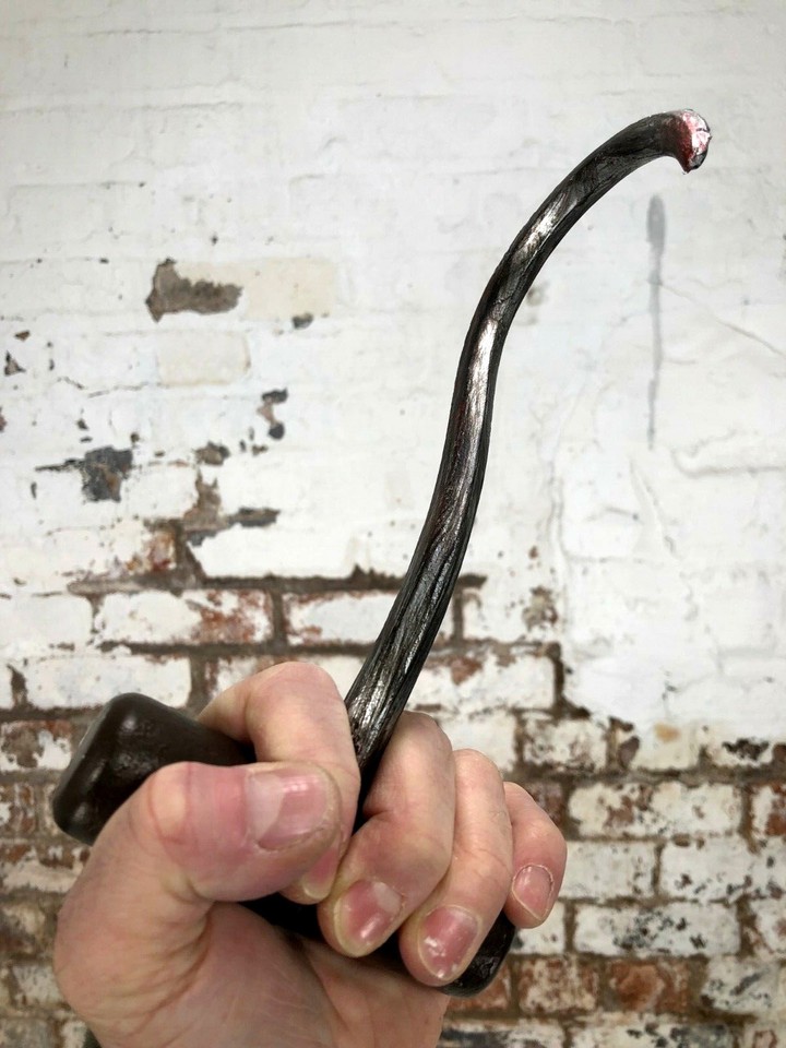 BUTCHERS MEAT HOOK MOVIE PROP HALLOWEEN ACCESSORY ICE PICK WEAPON FOAM ...