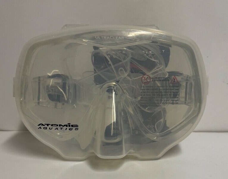 Atomic Aquatics Frameless 2 Mask - Clear Dive Masks Size Regular | eBay