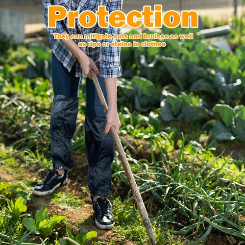 4 Pcs Lawn Care Leg Gaiters,Weed Eating Leg Protectors,Waterproof and ...