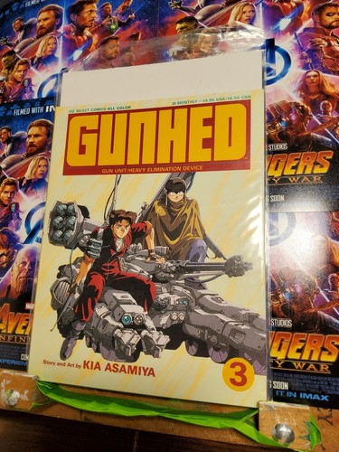 Gunhed 3 Kia Asamiya Viz 1990 Nadesico Mecha Silent Mobius HTF First ...