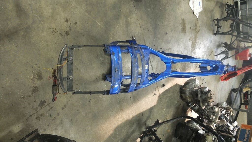 12 Honda VT1300 VT 1300 CX Fury Frame Chassis | eBay