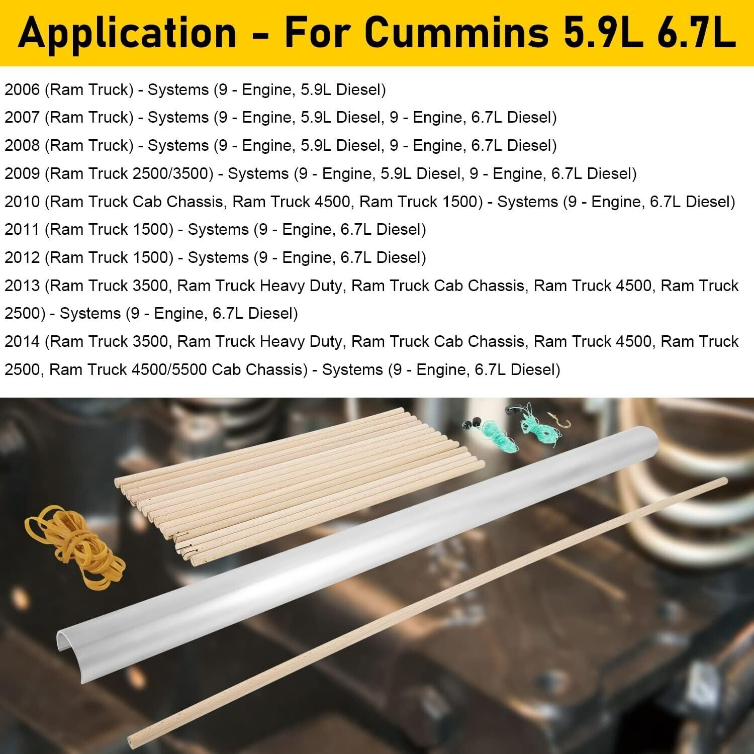 8502A Valve Lifter Remover & Installer Tool For Cummins 5.9L 6.7L ...