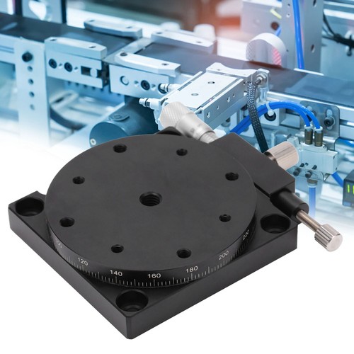 Manual Displacement Platform R Axes Rotating Linear Stage 360° Sliding ...