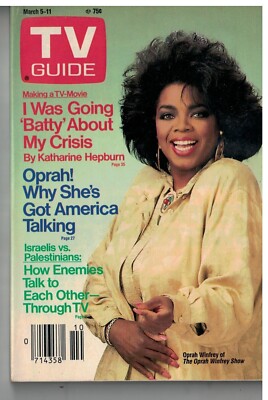 March 5 1988 issue of TV Guide Oprah | eBay