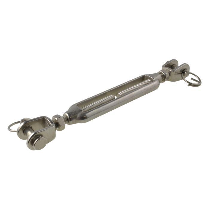 Qty 10 Jaw & Jaw Turnbuckle M5 x 125mm Stainless A4-70 G316 Marine ...