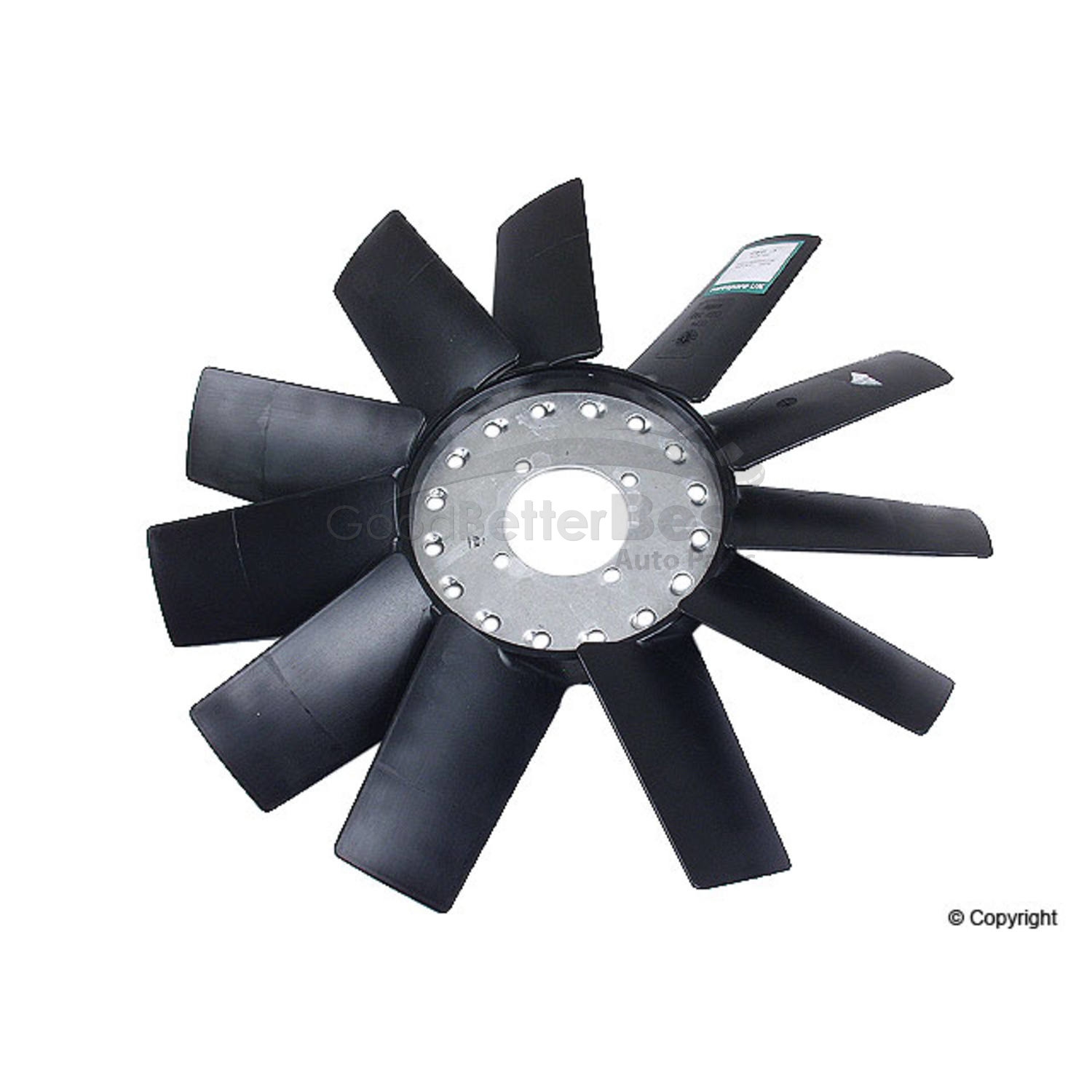One New Eurospare Engine Cooling Fan Blade EBC4553 EBC004553 for Jaguar ...