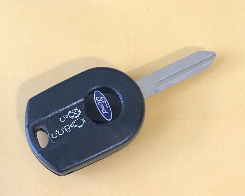 LIKE NEW OEM FORD F150 F250 80 BIT KEY REMOTE HEAD FOB TRANSMITTER 164 ...