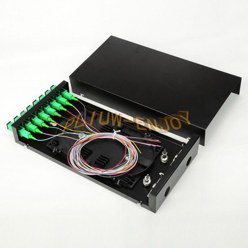 SC-APC with adapter pigtail 8 Ports Fiber Optic Terminal box 8 core ...