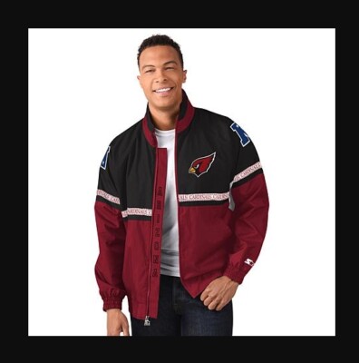 Official NFL G-III Arizona Cardinals Mens Starter Academy Windbreaker ...