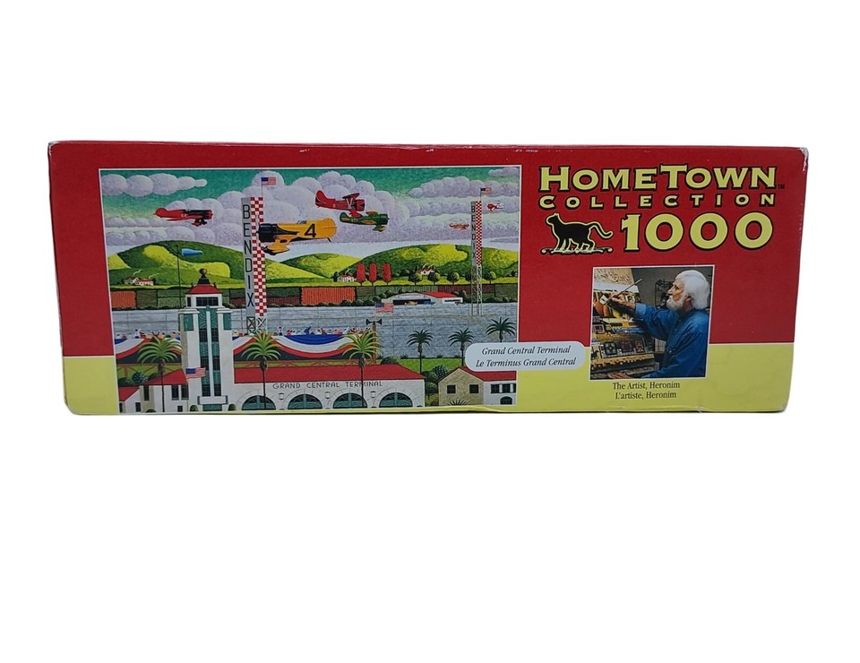 Hometown Collection "Grand Central Terminal " 1000 Piece Jigsaw Puzzle ...
