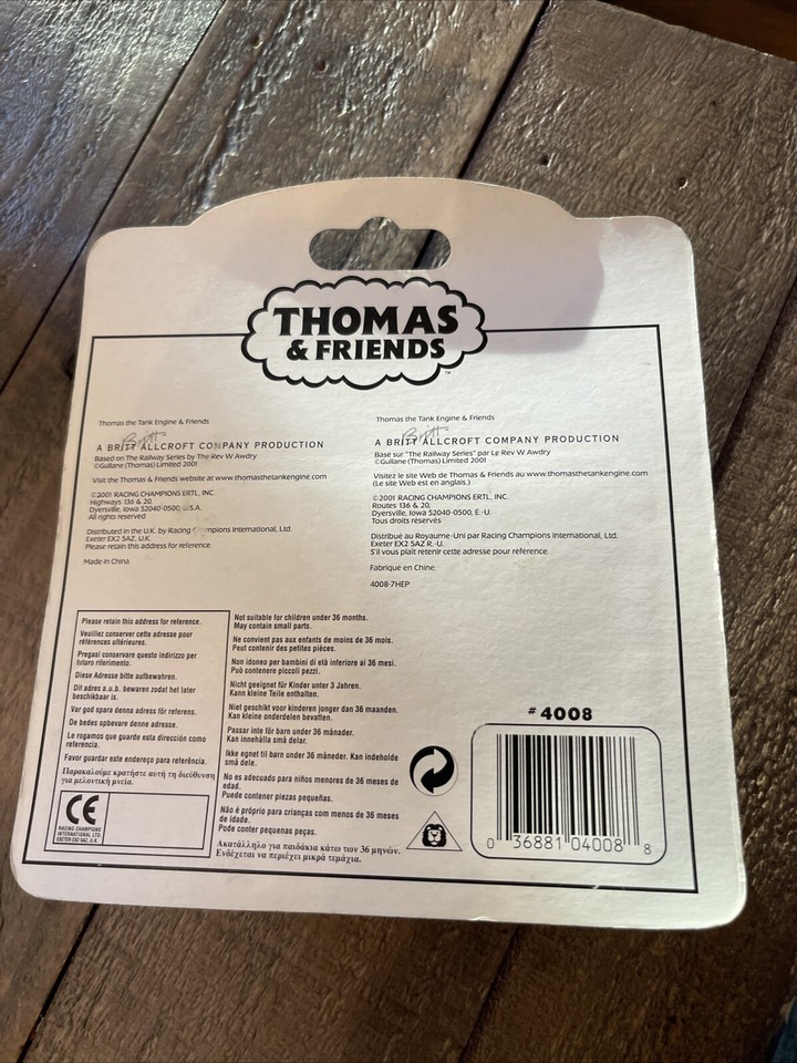 Thomas Tank Engine Shining Time Station Bulgy The Bus Ertl Die Cast Toy ...