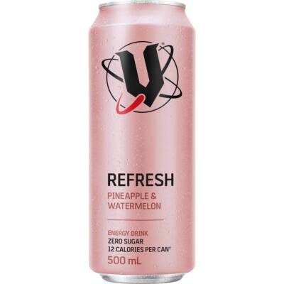 V Refresh Pineapple Watermelon Energy Drink Can 500ml | eBay