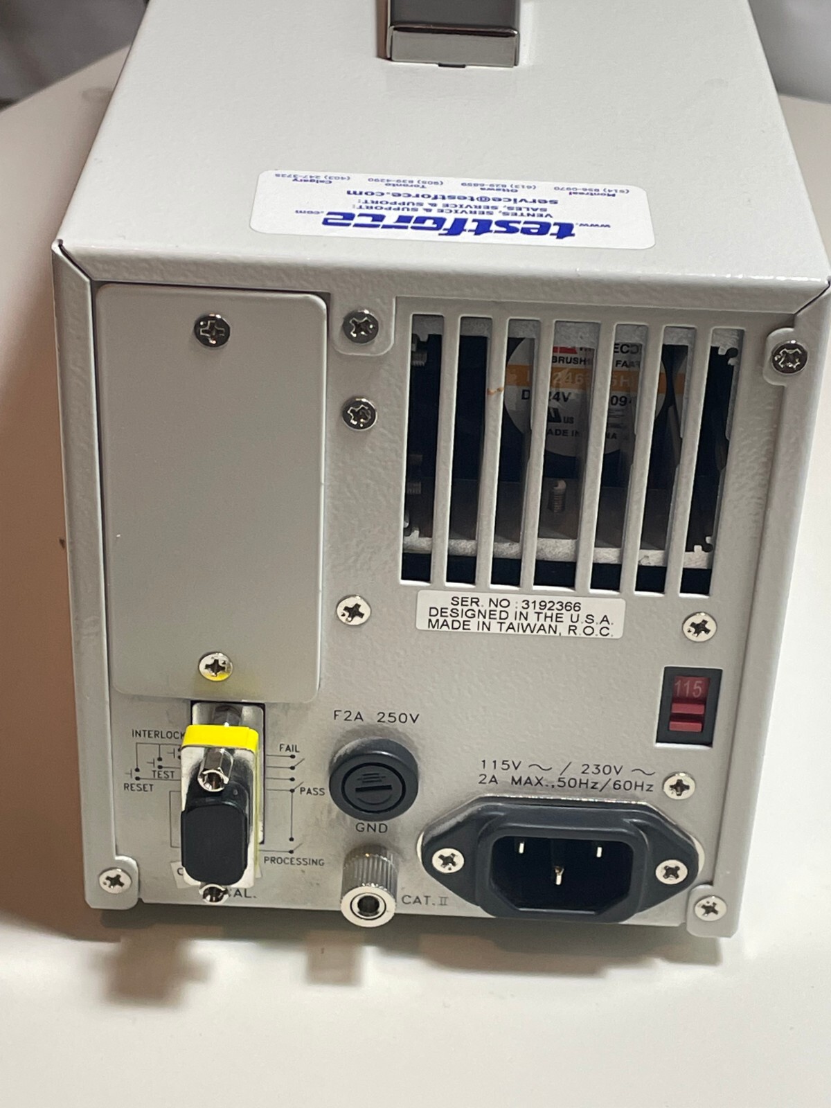 Slaughter 2503 DC Hipot 0-5 KV 3 Ma. Tester for sale online | eBay