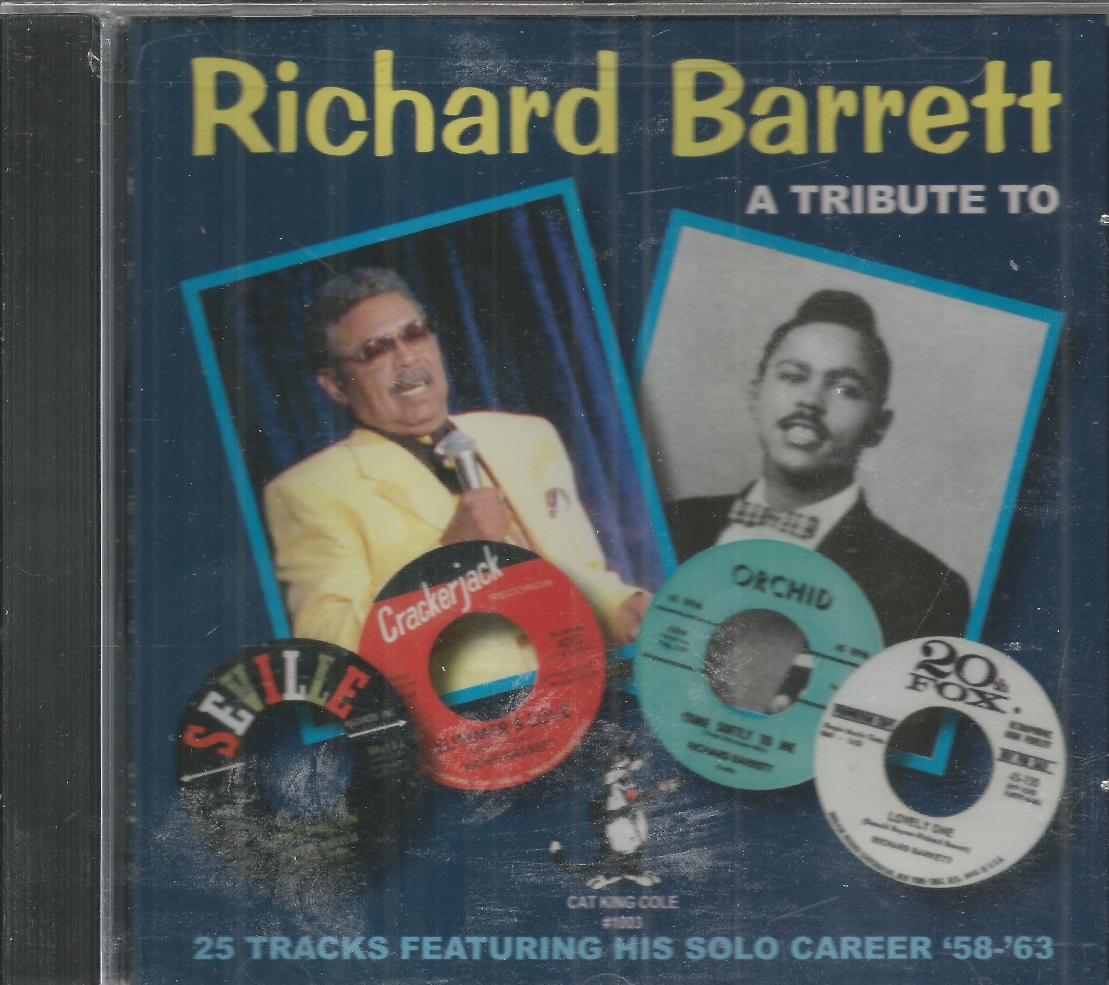 Richard Barrett CD - A Tribute To Brand New 25 Tracks on Cat King Cole ...