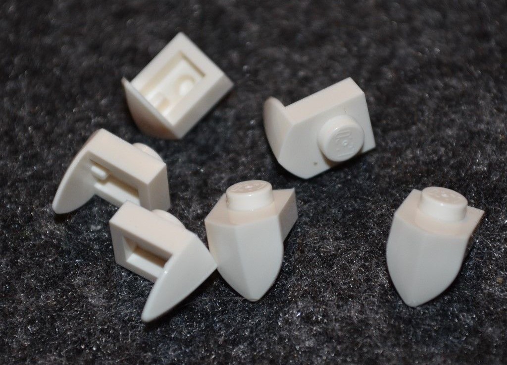 (6) 1x1 White Fang / Tooth / ICE Lego Bricks - NEW Parts | eBay